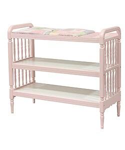 Pink Spindle Changing Table - Bed Bath & Beyond - 1462843