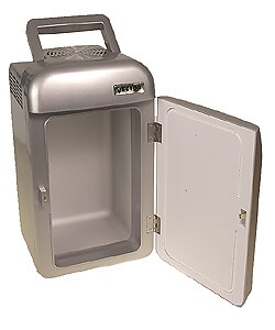 Vector Mini Fridge Cooler/Warmer (Silver) - Bed Bath & Beyond - 375691