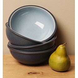 Denby 'Blue Jetty' Cornflower Blue/ Navy Bowls (Set of 4) - Bed Bath ...