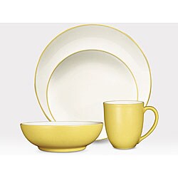 Noritake Colorwave Mustard 16-piece Dinnerware Set - Bed Bath & Beyond ...