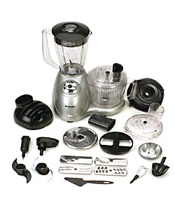 Bravetti Platinum Pro Food Processor with Blender (Refurbished) - Bed ...