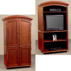 Round Bonnett Top Armoire - Bed Bath & Beyond - 565233