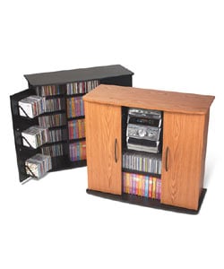 Mini-stereo Cabinet with Enclosed Media Storage - Bed Bath & Beyond ...