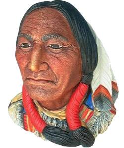 Legends Of England Sitting Bull Wall Mask - Bed Bath & Beyond - 753990