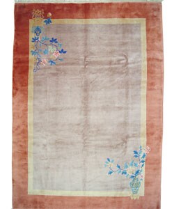 Hand-knotted Ming Dynasty Wool Rug (8'3 x 11'6) - Bed Bath & Beyond ...
