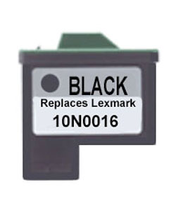 Lexmark Compatible 10N0016 Black Inkjet Cartridge (2-pack) (Refurb ...
