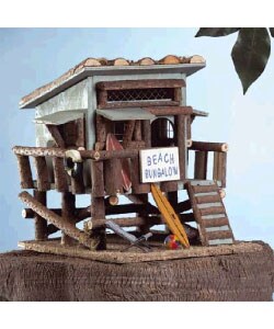 Beach Bungalow Birdhouse - Bed Bath & Beyond - 885934