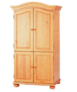 Entertainment Center/Wardrobe with Hanger - Bed Bath & Beyond - 931241