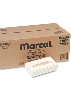 Fluff Out Facial Tissue (case of 30 boxes) - Bed Bath & Beyond - 964018