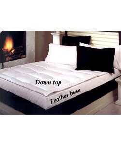 White Down Featherbed - Bed Bath & Beyond - 52996