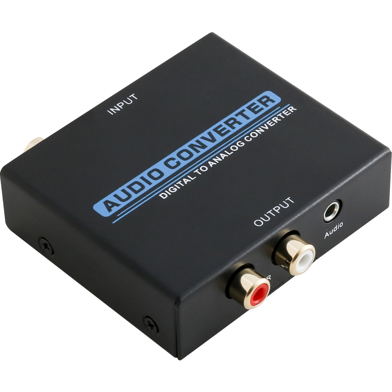 Digital optical converter to analog audio - masrealtime