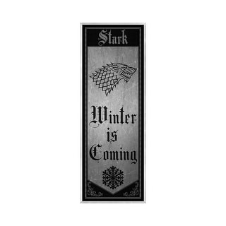 iCanvas "Banner of House Stark" by 5by5collective Framed - Bed Bath ...