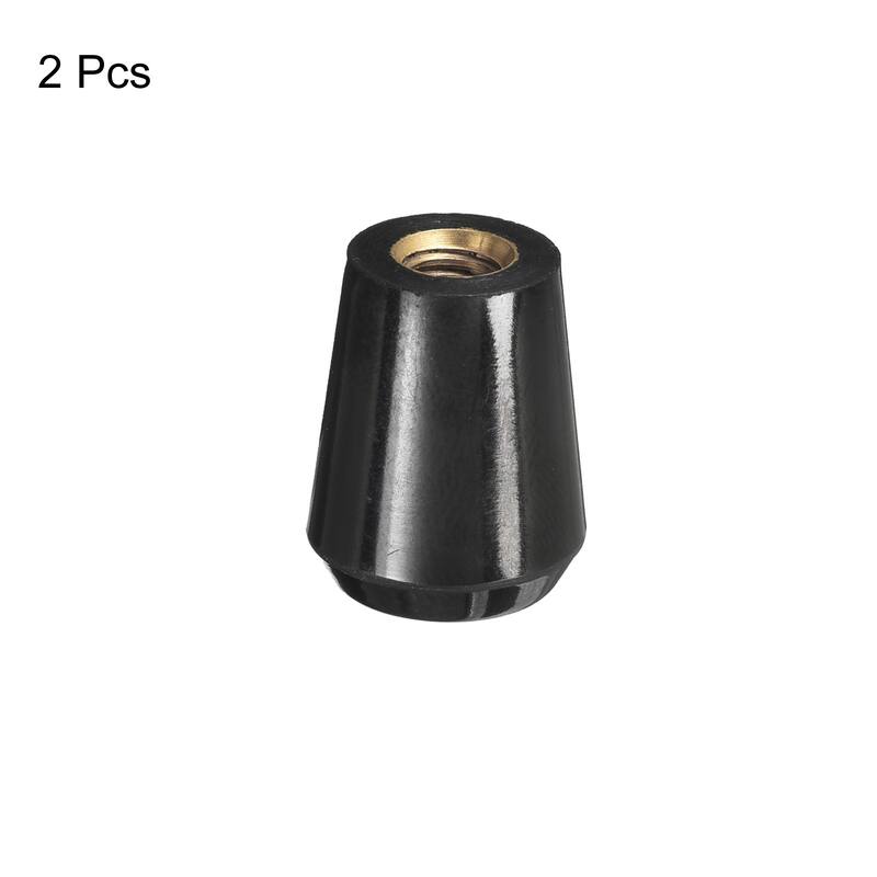 Female Threaded Hand Knobs Tapered Brass Insert Handle for Machine ...