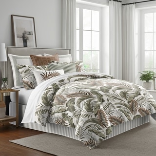 Frondosa Copper Cotton Comforter Set 8 Piece - Bed Bath & Beyond - 42654896