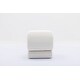 S-shape Velvet Fabric Ottoman Footstool - Bed Bath & Beyond - 36917381
