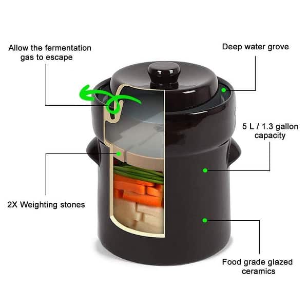 ceramic crocks fermentation