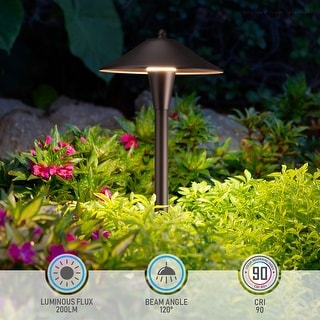 Smart LED Landscape Lights, Dimmable Low Voltage Pathway Lights with ...