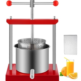 VEVOR Fruit Wine Press Grape Press for Wine Making Wine Press Machine ...