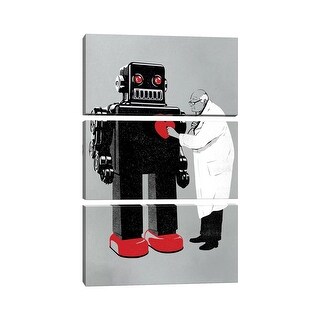 iCanvas "Heart Of Steel" by Rob Dobi 3-Piece Canvas Wall Art Set - Bed ...
