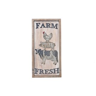 Farm Fresh Animals Wall Sign - Bed Bath & Beyond - 38445711