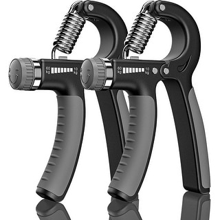2 Pack Grip Strength Trainer Forearm Strengthener Set - Bed Bath ...
