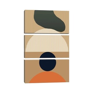 iCanvas "Abstract Patterns II" by Jay Stanley 3-Piece Wall Art Set ...