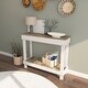 Farmhouse Rustic Wood Small Living Room Sofa Table - Bed Bath & Beyond ...