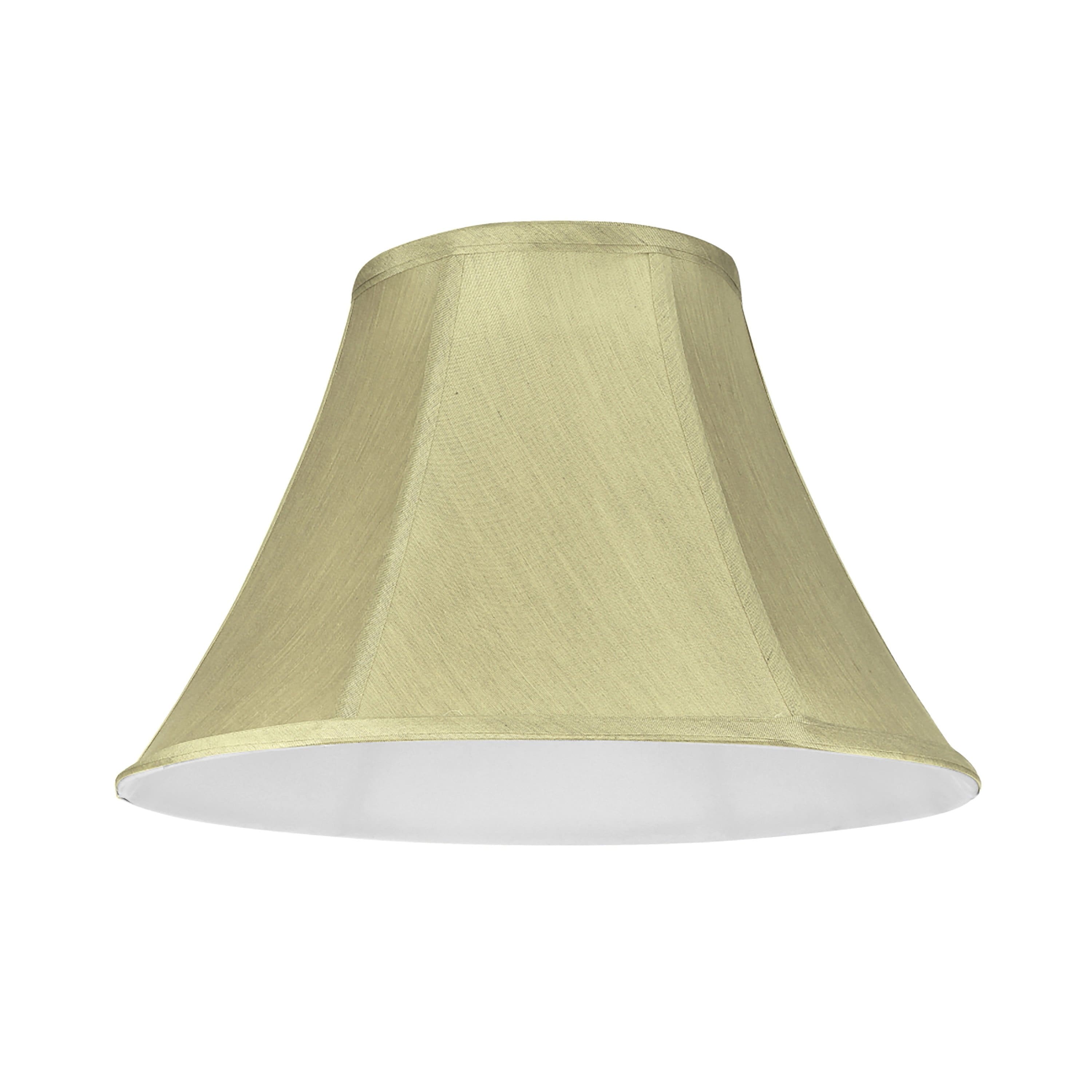 Aspen Creative Beige Bell Shape UNO Construction Lamp Shade (6" x 13" x ...