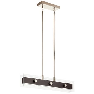 Kichler Tig 34" Wide LED Linear Chandelier - Bed Bath & Beyond - 39019526