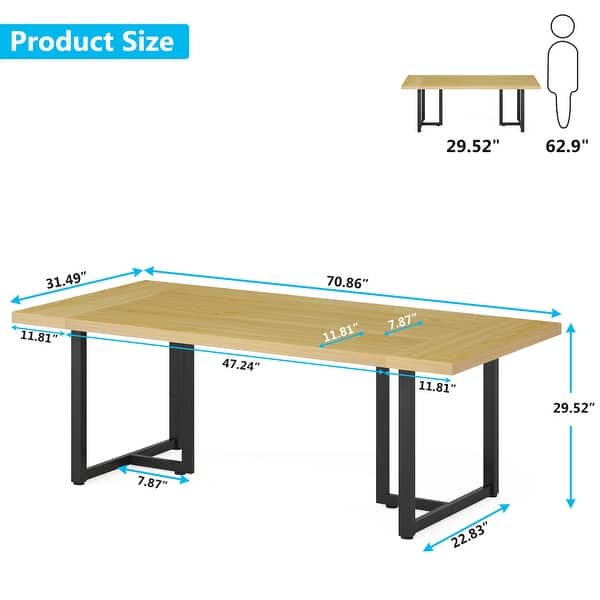 meeting table dimensions