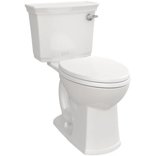 DXV Wyatt Two-Piece Elongated Toilet with Right Hand Trip - Bed Bath ...