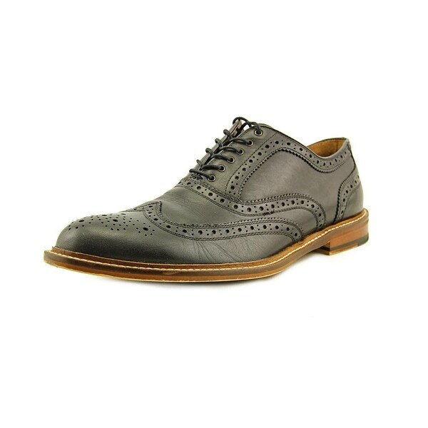 Shop Aston Grey Collection Boyle Men Wingtip Toe Leather Oxford - Free ...