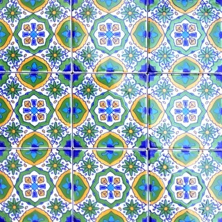 5 Sq. Ft. (45 tiles) Backsplash Design 4x4 Pool Kitchen Bathroom Wall ...