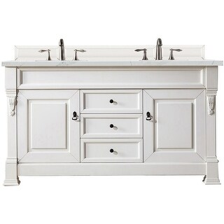 James Martin Vanities 147-V60D-3ENC Brookfield 60" Free Standing - Bed ...