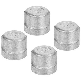 3/8" NPT Pipe Fitting Cap, 4 Pack Stainless Steel Pipe Cap for DIY ...