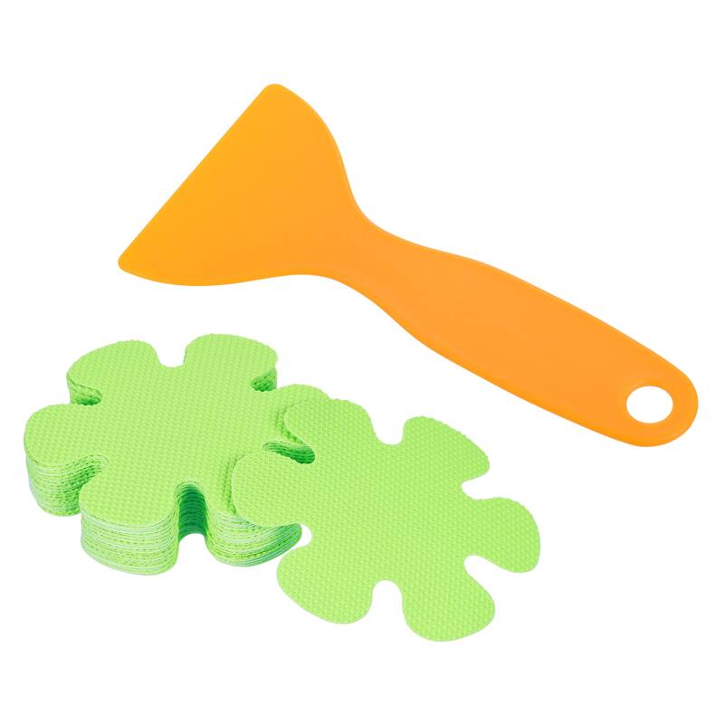Anti Slip Grip Tape, 20pcs Fluorescent Traction Strips Flower Shape ...