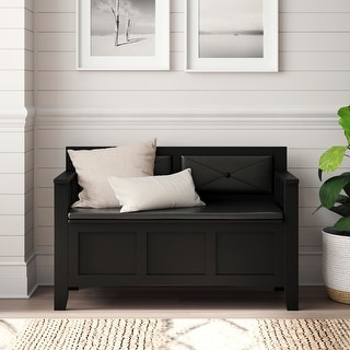 Linon Dahlia Wood Flip Top Storage Entryway Bench - Bed Bath & Beyond ...