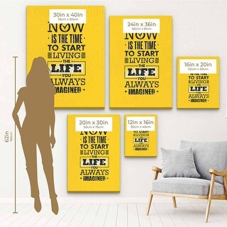 Yellow Now Is The Time To Start Living The Life You Always Imagined ...