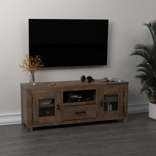 Carbon Loft Dalai Rustic Golden Brown 2-door TV Console - Bed Bath ...