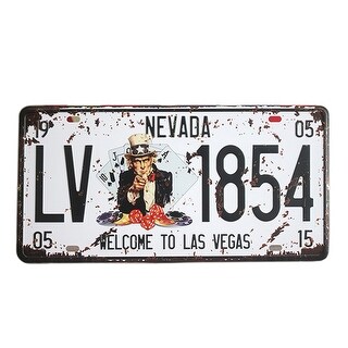 America Vintage Car Plate Wall Hanging Decoration M2 - Bed Bath ...