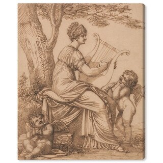 Maria Hadfield Cosway Canvas Vintage Figurative by Art Remedy - Bed ...