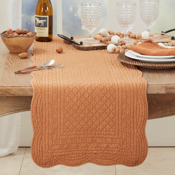 quilted table runner size