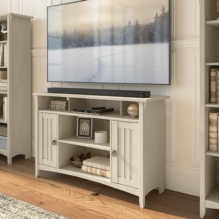 Salinas Tall TV Stand for 55 Inch TV by Bush Furniture - Bed Bath ...
