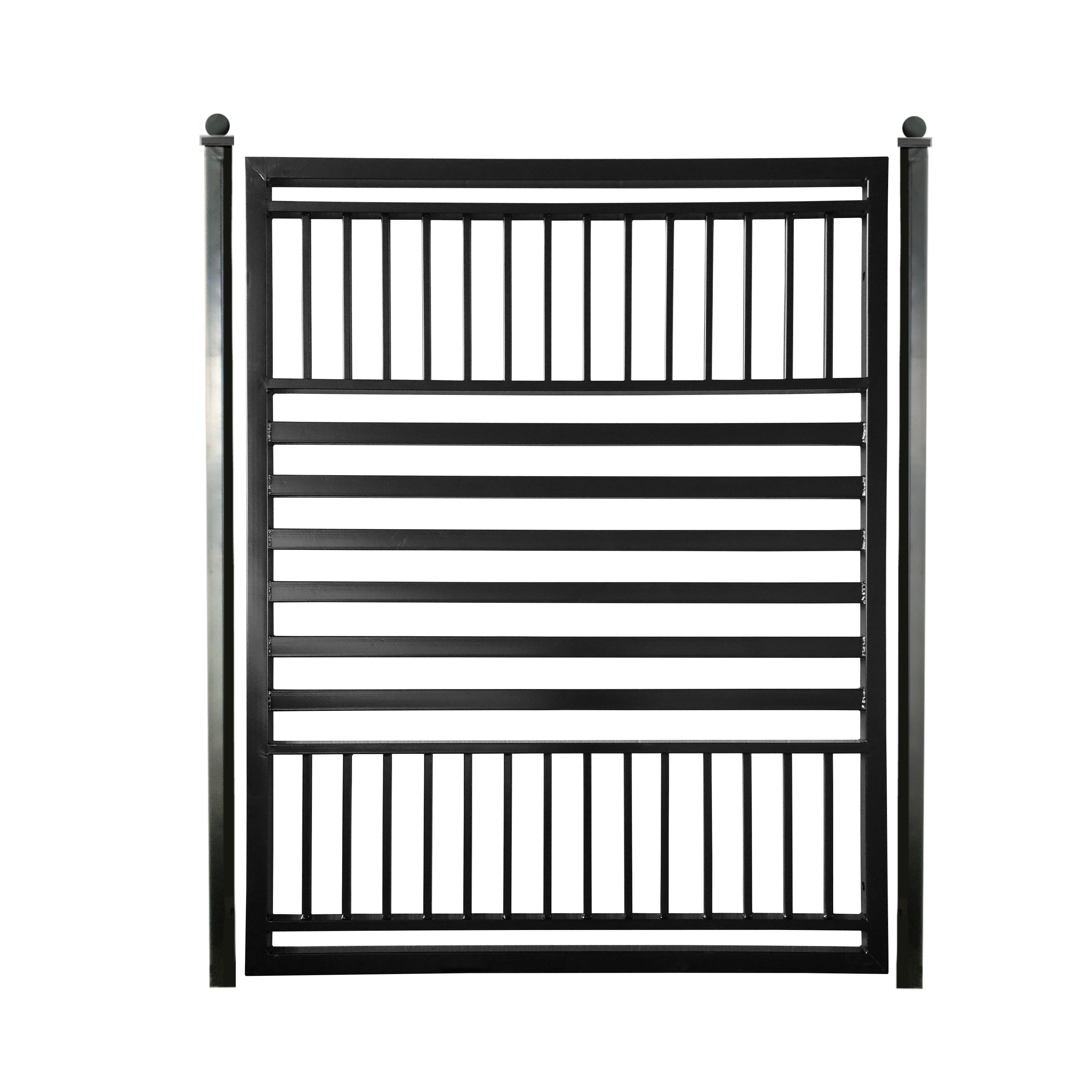 ALEKO Modern Florence Style Garden Steel Pedestrian Gate - On Sale ...