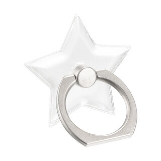 Transparent Phone Ring Holder, Clear Finger Grip Stand (Star Shape ...