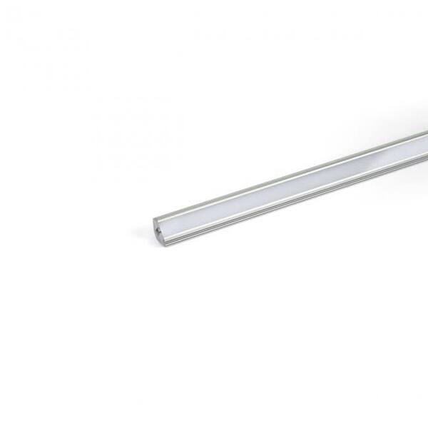 WAC Lighting 60" 45 Degree Angled Aluminum Channel for InvisiLED Tape ...