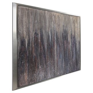 "Downtown Blizzard" Print on Floating Canvas - Bed Bath & Beyond - 36488471