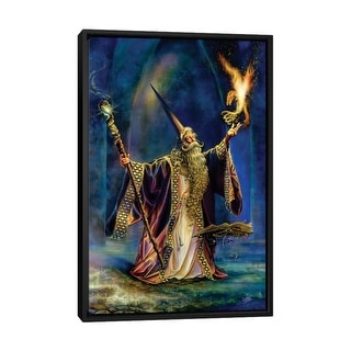 iCanvas "The Wizard" by Myles Pinkney Framed Canvas Print - Bed Bath ...