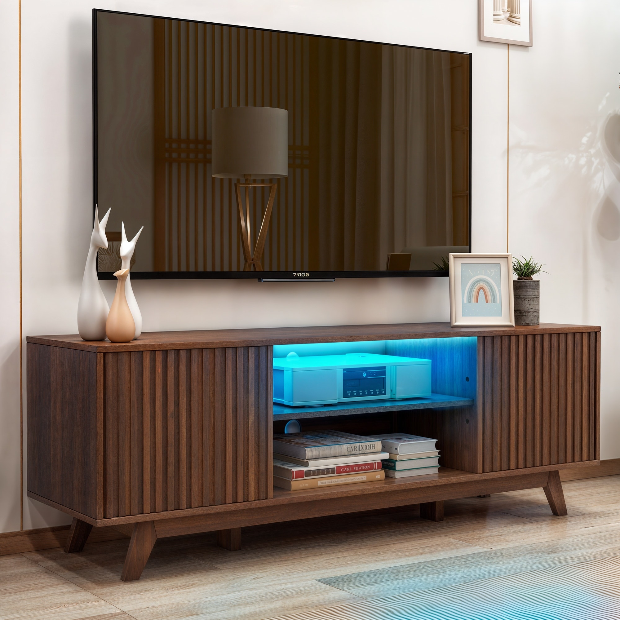 grayson large tv stand