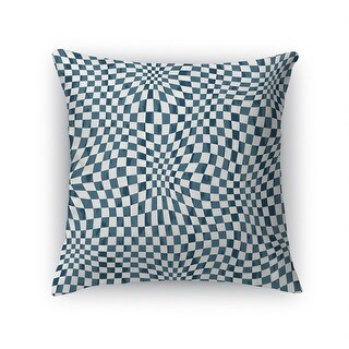 PSYCHEDELIC PUCKER BLUE Accent Pillow By Kavka Designs - Bed Bath ...